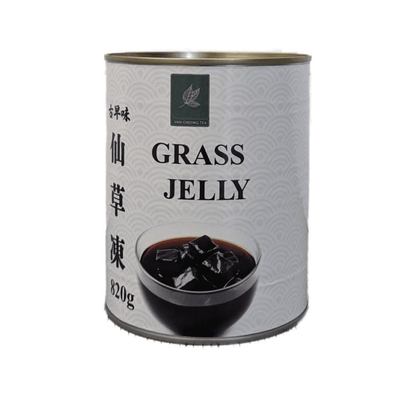 Grass Jelly Can 820g/Can ( Ready to eat) · Van Cheong Tea